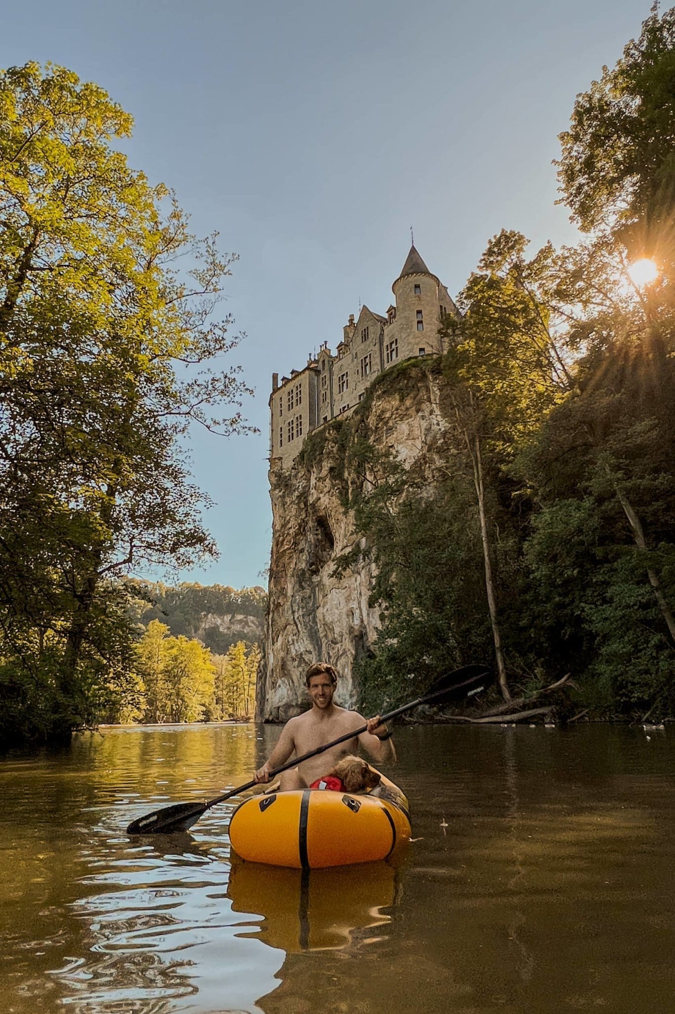 Descente de la Lesse autrement : de Furfooz au château de Walzin